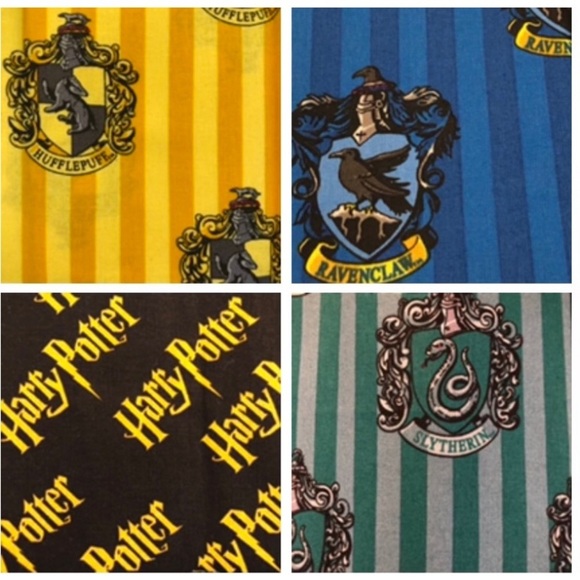 Other | New Harry Potter Cotton Fabric Hp Cloth Multiple Patterns ...